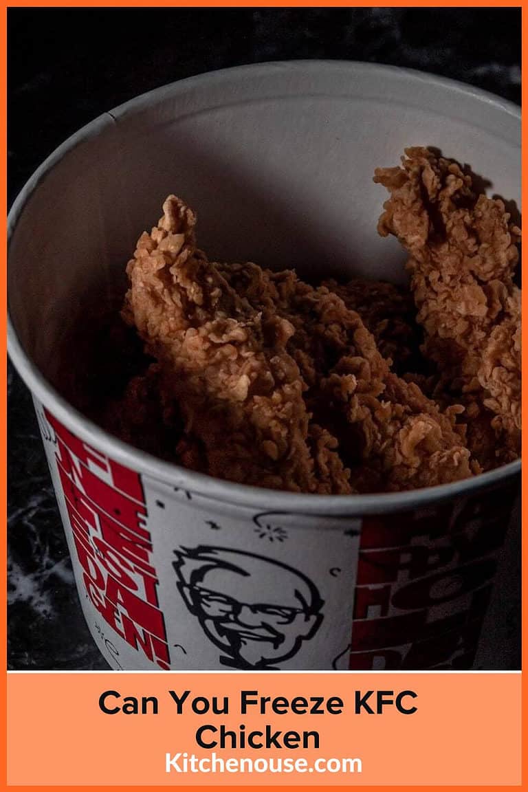 Can You Freeze KFC Chicken